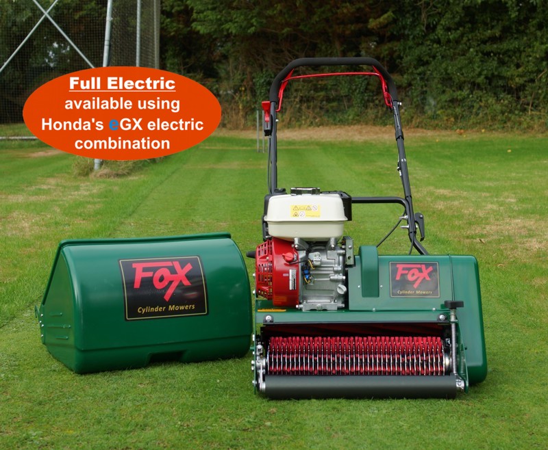 Fox Cylinder Mowers | Black Edition Verticutter